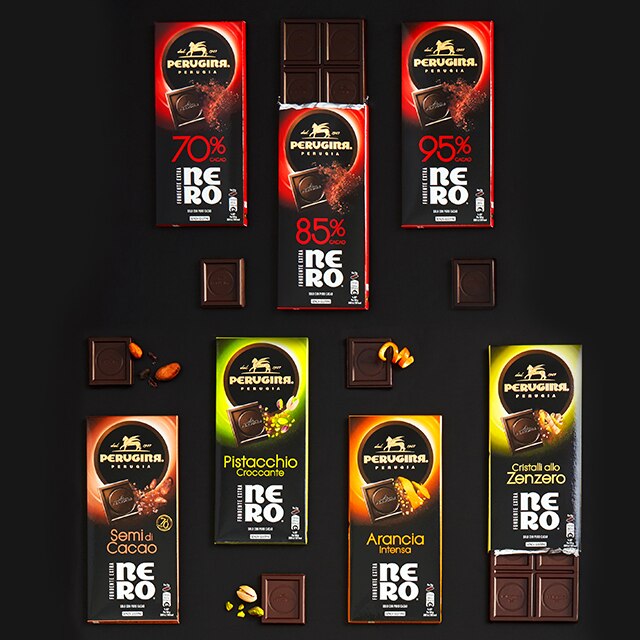 Le varietà di cioccolato fondente Nero - Perugina - Perugina.com